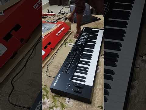 M audio Oxygen pro 61 unboxing New Setup.. Thank God #unboxingvideo #shots #review