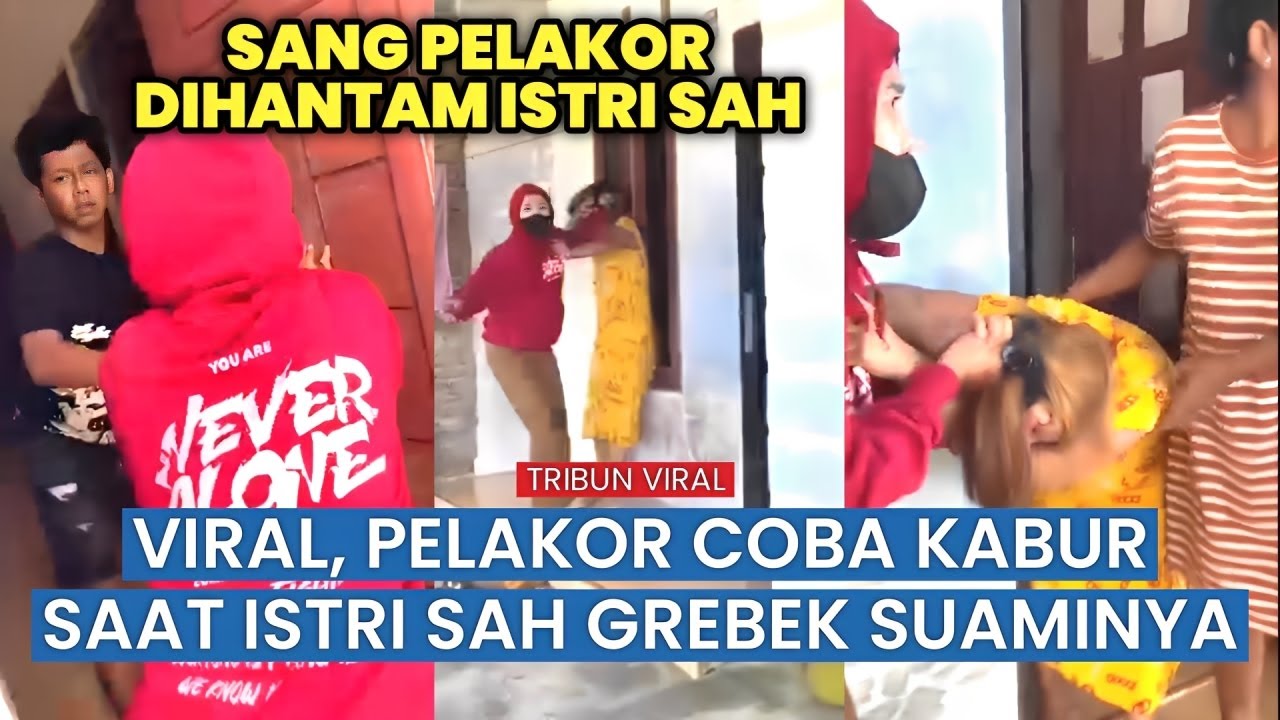 Detik-detik “Petak Umpet” Istri Sah dan Terduga Pelakor Gegerkan Desa Sei Mencirim