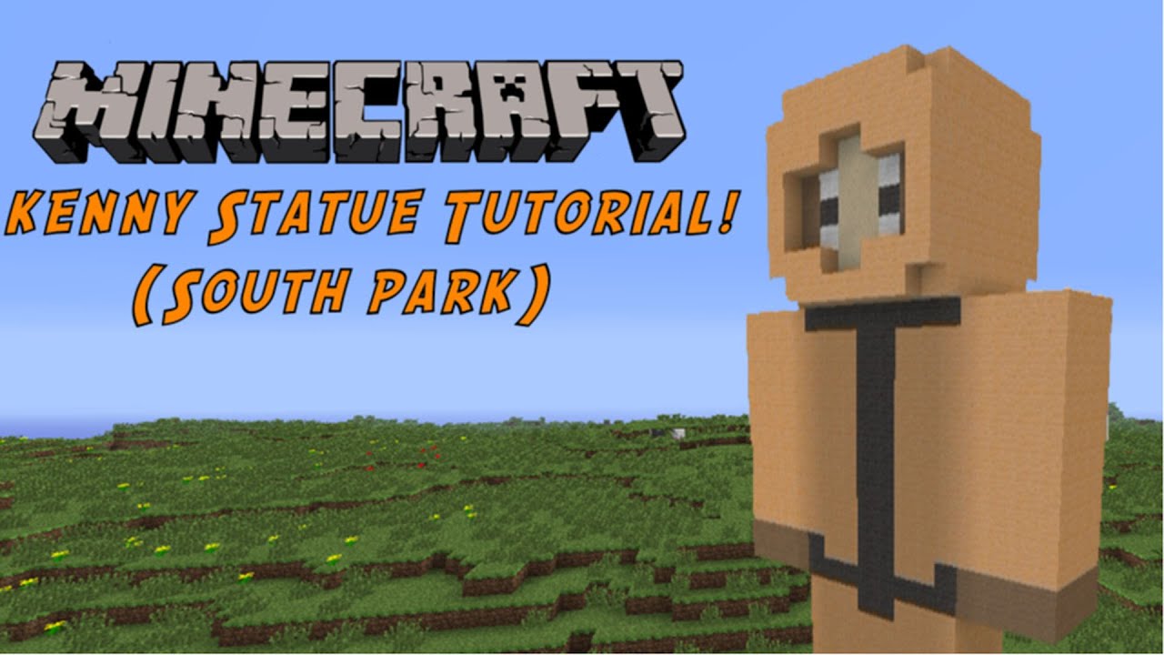 Minecraft Tutorial: Kenny (South Park) Statue