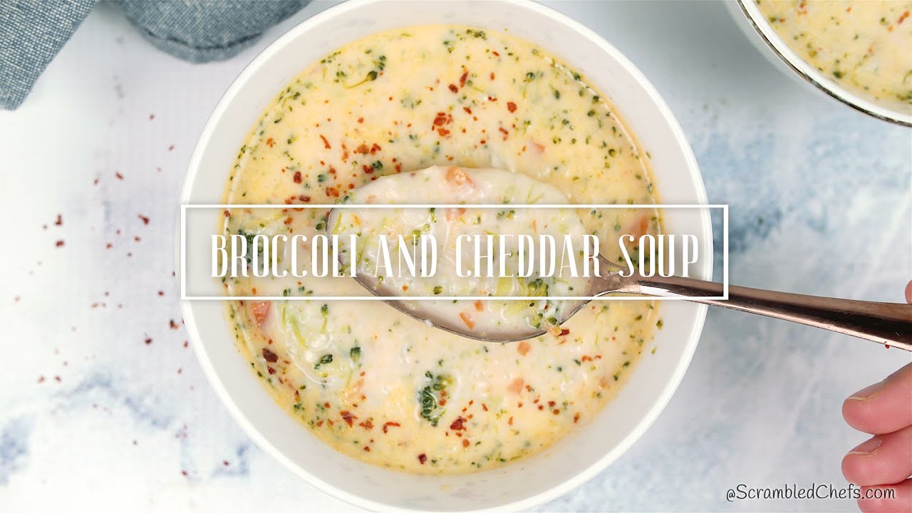 Copycat Panera Broccoli Cheddar Soup - Scrambledchefs