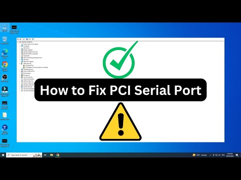 how to fix pci serial port driver windows 10 / how to fix pci serial port driver windows 7
