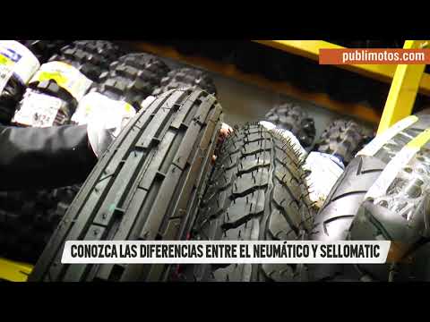 DIFERENCIA ENTRE LLANTAS CON NEUMÁTICO Y SELLOMATIC