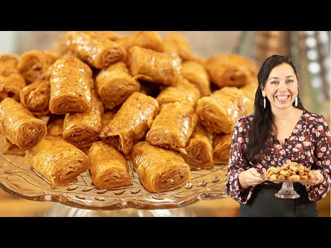 Sweet Phyllo Bites: A super simple dessert! Kourkoubinia