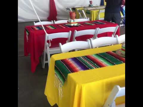 Decoración de fiesta mexicana