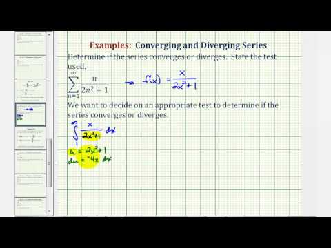 Infinite Series: The Integral Test | Math Help from Arithmetic through ...
