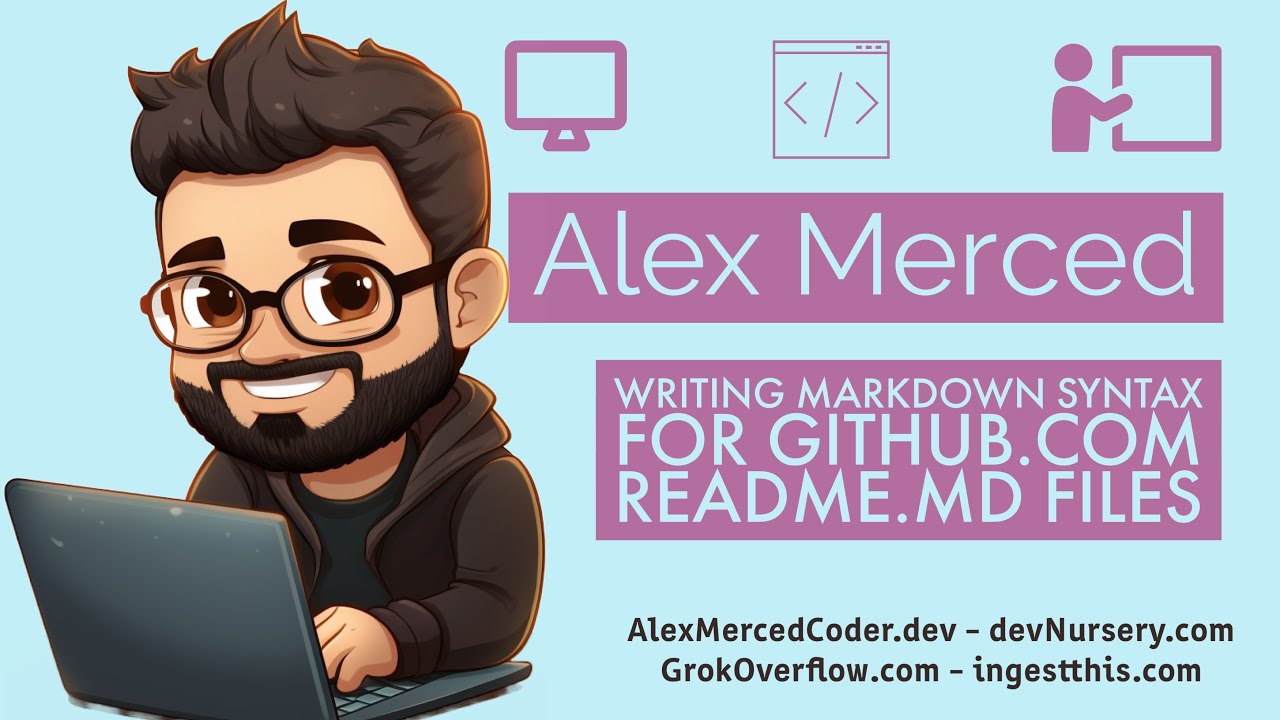 AM Coder - Writing Markdown Syntax for Github.com README.md's