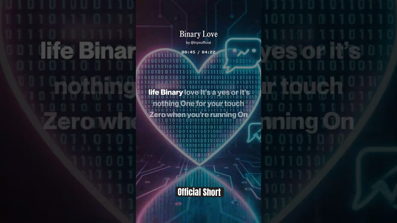 This Electronic Love Story Hits Hard | LNYX #synthwave #LNYX #BinaryLove #Cyberpunk