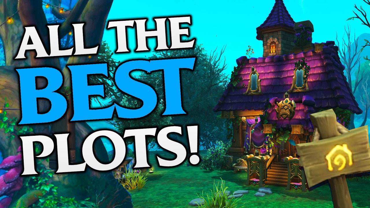 Alliance Player Housing Plots RANKED! The Best Places to Live in Founder's Point in Midnight