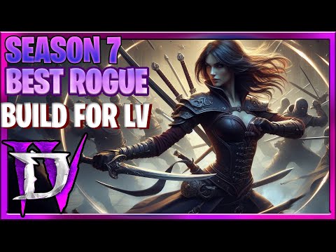Diablo 4 Season 7 Best Rogue Build Guide for Leveling : Infinite Imbues, Infinite Energy DOK
