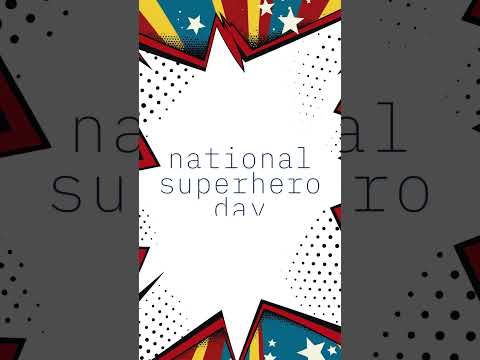 national superhero day