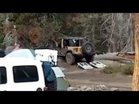 Jeepers Jamboree 2021, The walk from camp