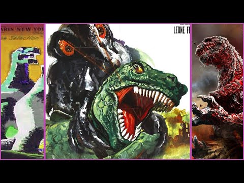 Strange Godzilla Poster Art