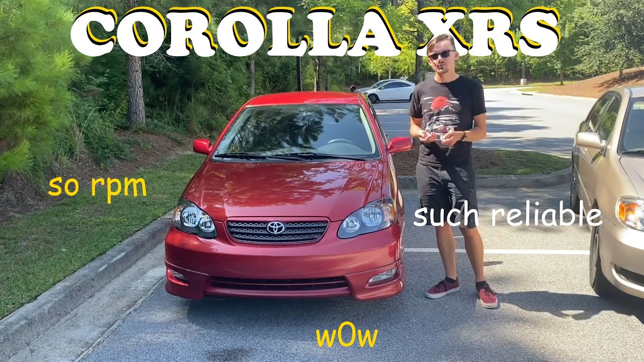 Here's Why The Toyota Corolla XRS Is The Perfect Car For Enthusiasts on a Budget