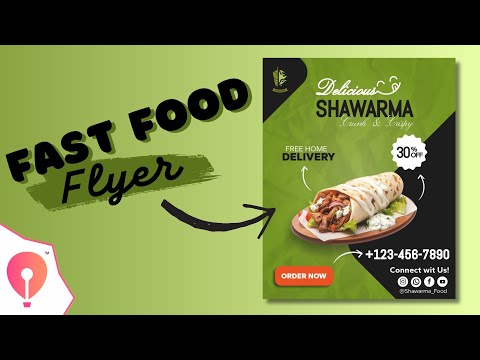 Professional Food Ads Poster Design using CorelDRAW Go