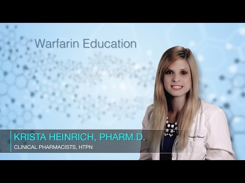 Warfarin Education (Coumadin)