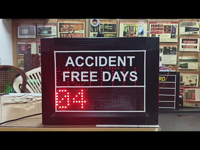 LED Safety Performance Display Boards - Environmental health and safety ...