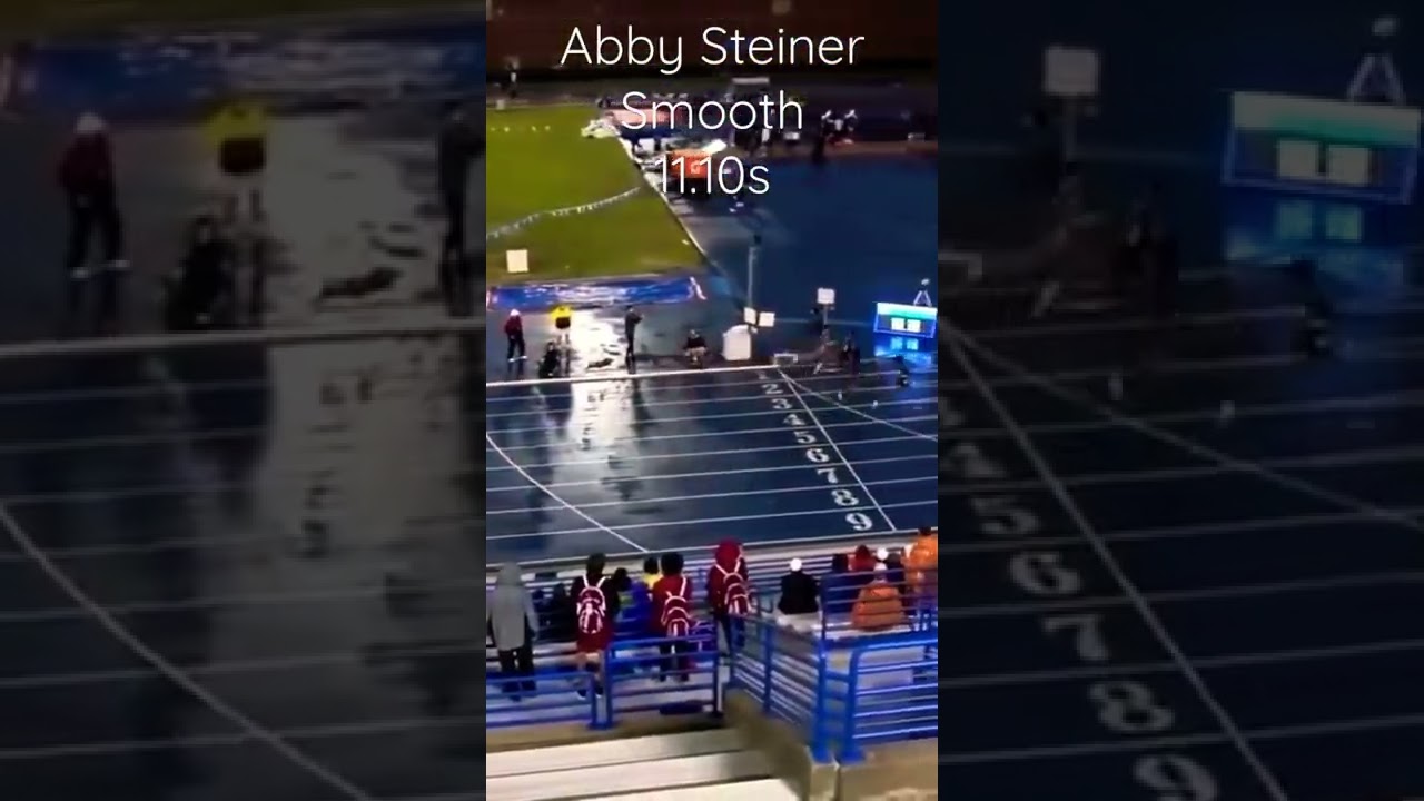 Easiest 11.10s 100meter you’ll ever witness. Abby Steiner #shorts #ncaa #track #greatness