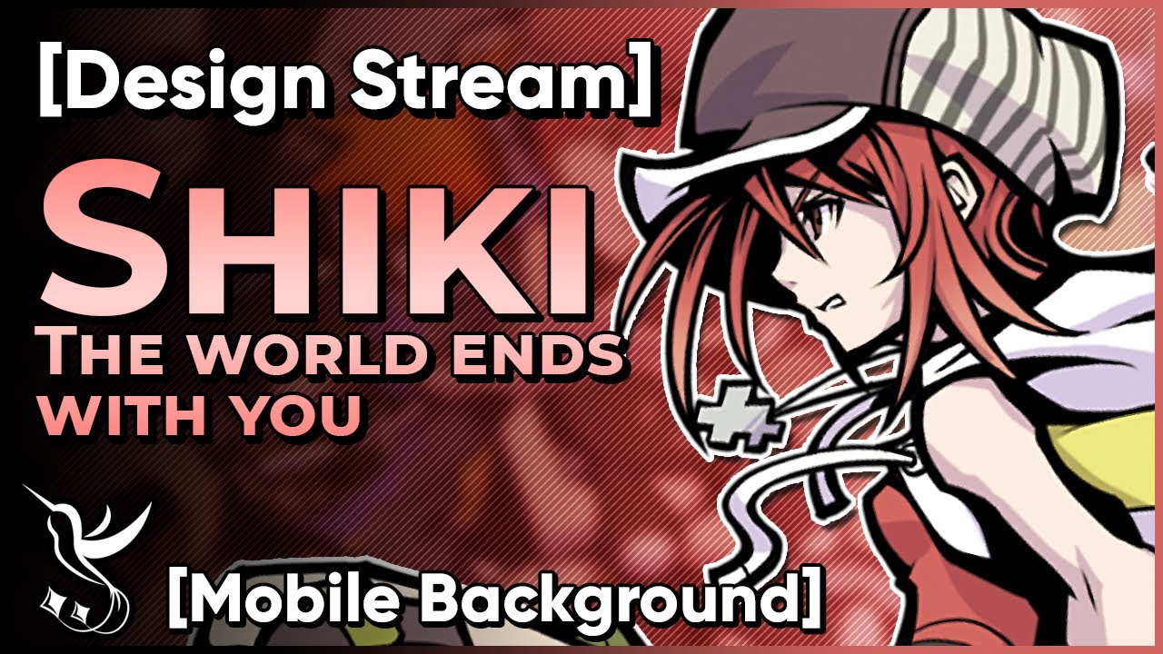 Wallpaper Designing! Shiki (The World Ends with You)