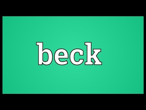 Beck Meaning