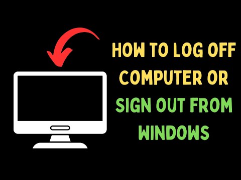 How to Log off Computer or Sign Out from Windows 11