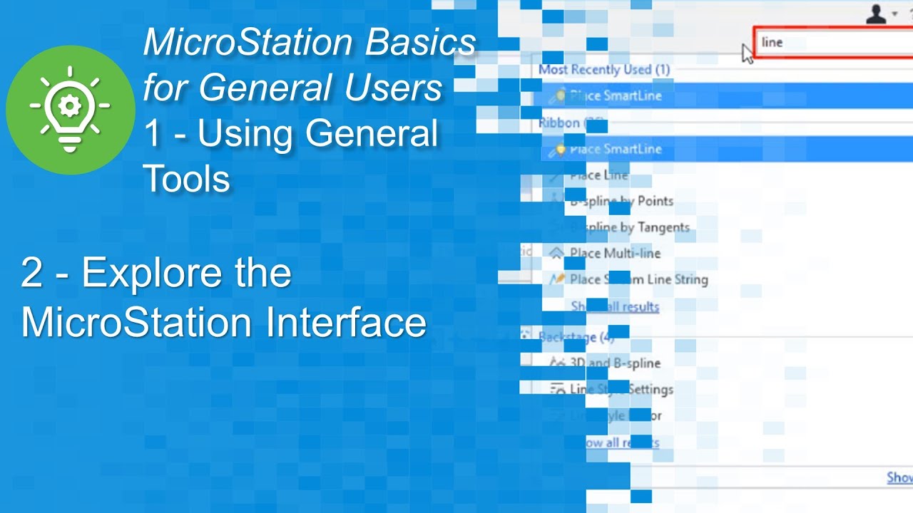 2 Explore MicroStation Interface
