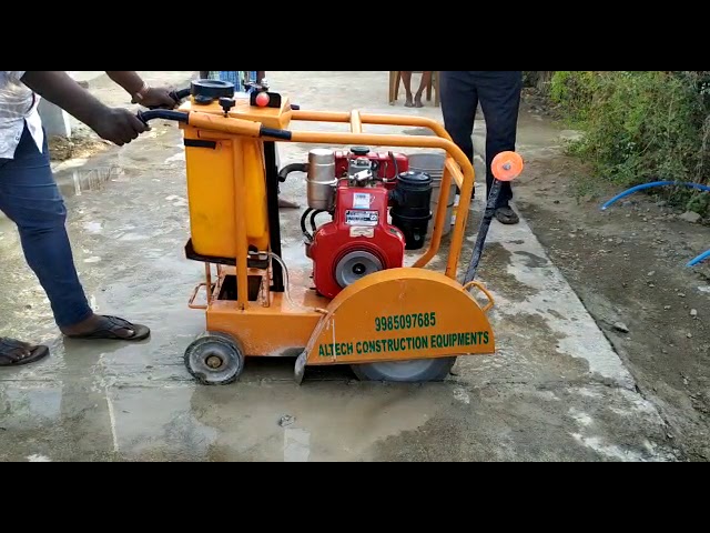 Concrete Cutter Machine - Concrete Cutter With Honda Engine Trader ...