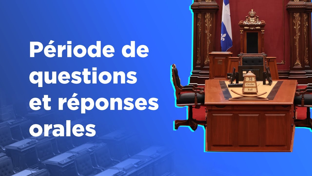 Période de questions et réponses orales | 24 octobre 2025