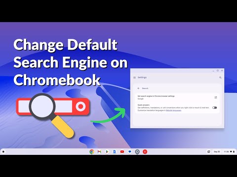 How to Change Default Search Engine on Chromebook
