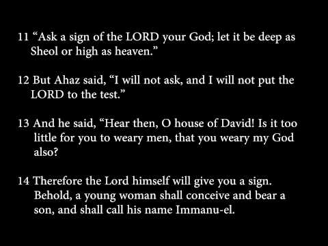isaiah 7:10-14