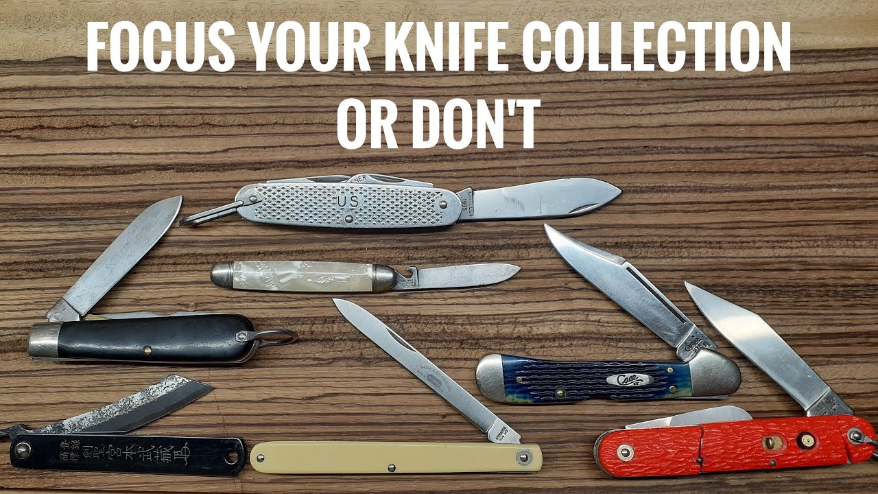 How To Get Started In Knife Collecting.  A Great Hobby That Can Be Expensive or Cheap!