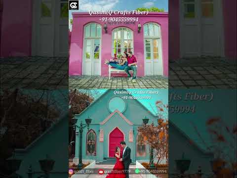 🔥Pre-wedding designs for studio available🔥 By qcraft for film city Pre-wedding studio and much more🔥