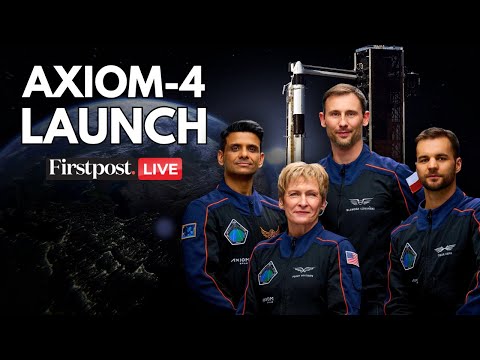Shubhanshu Shukla Axiom-4 Mission LIVE: Indian Astronaut Shubhanshu Shukla Goes to Space |NASA |ISRO