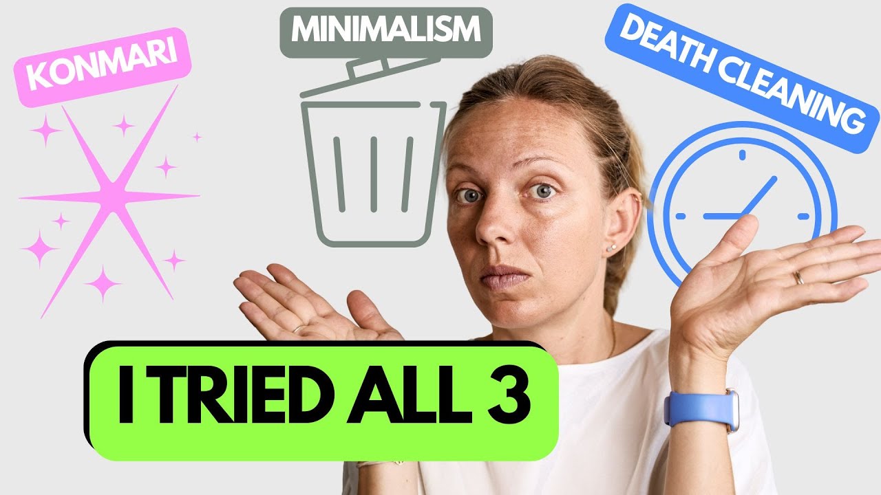 I Tried KonMari vs Minimalism vs Death Cleaning – SURPRISING Result!