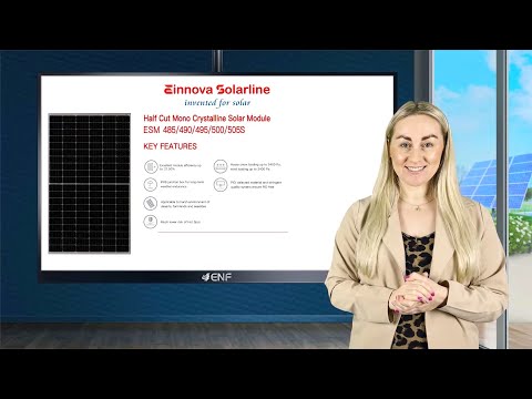 Einnova Solarline - ESM 485-505S Solar Module Series