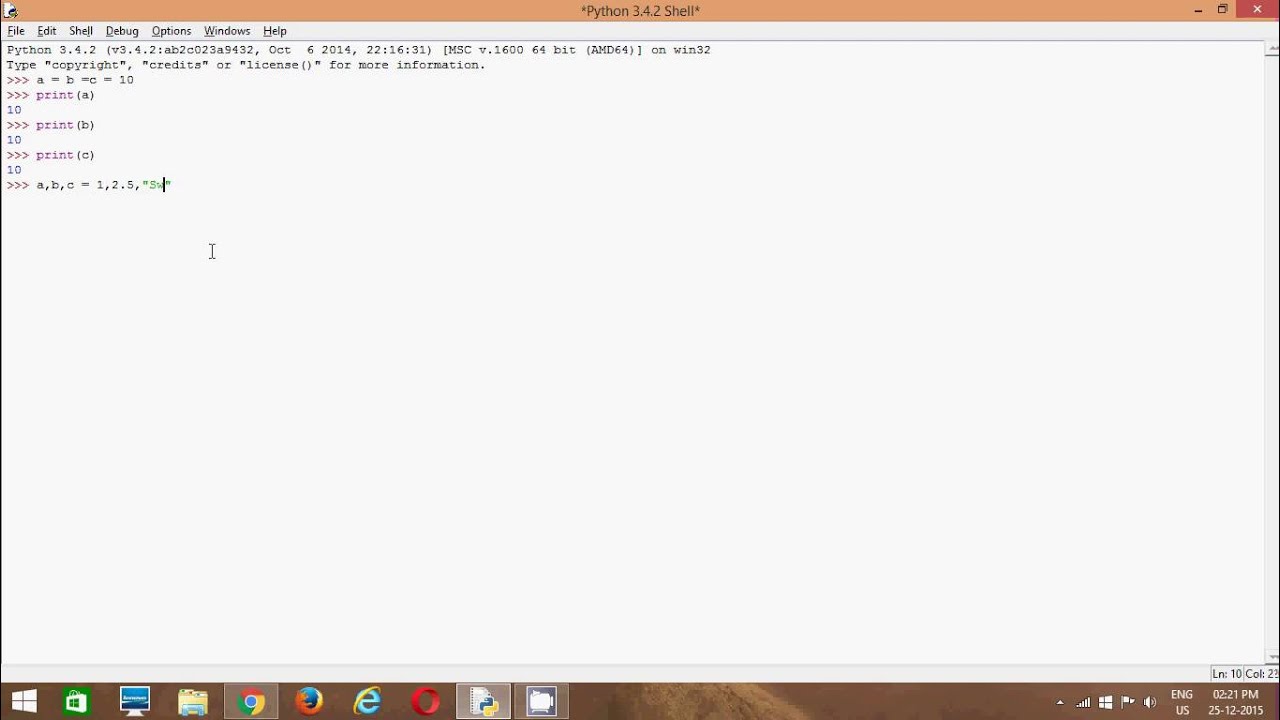 3. Variables in Python Tutorial Part 2