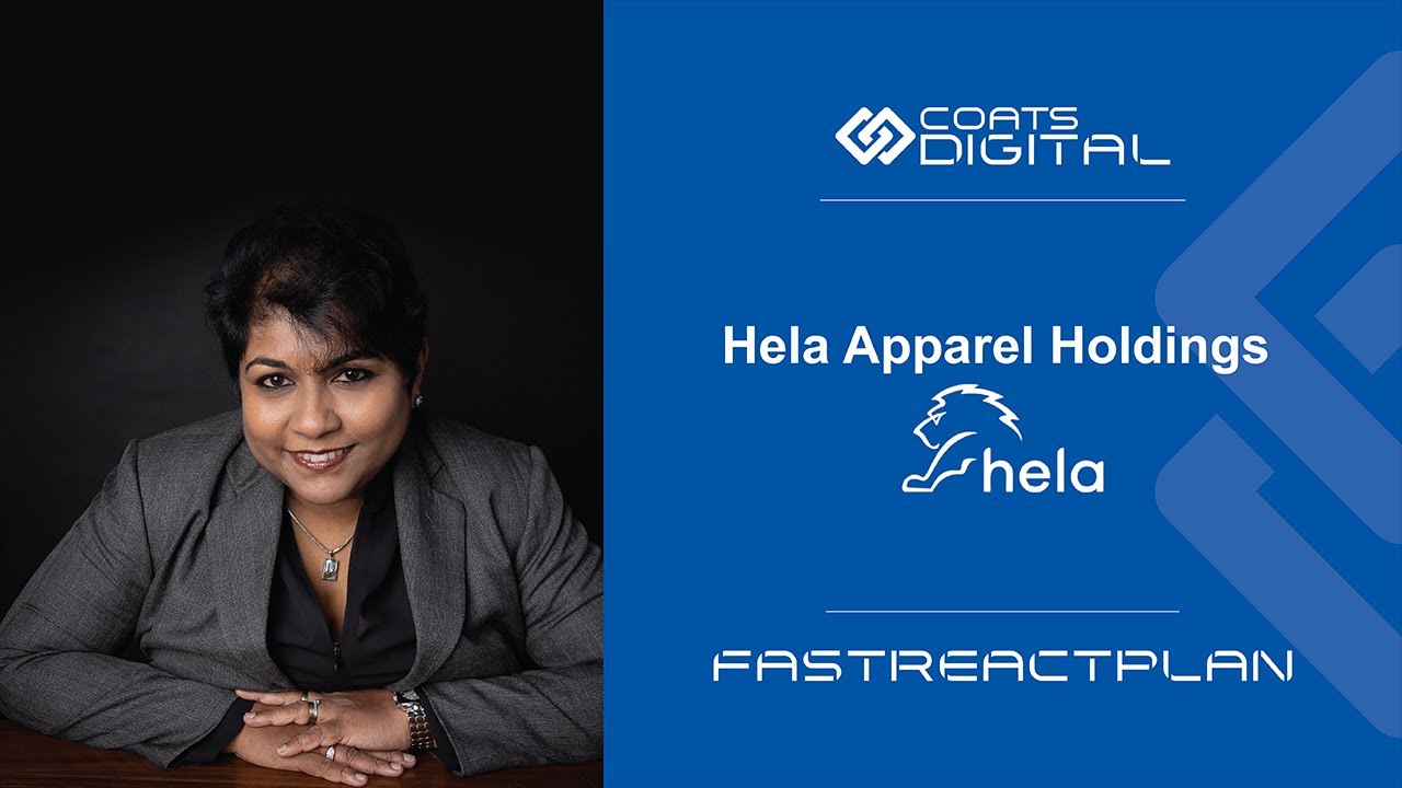 FastReactPlan Customer Testimonial - Hela Apparel Holdings (with subtitles)