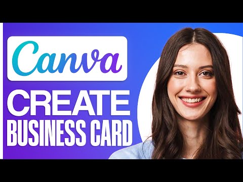 How To Create Digital Business Card In Canva (2025)
