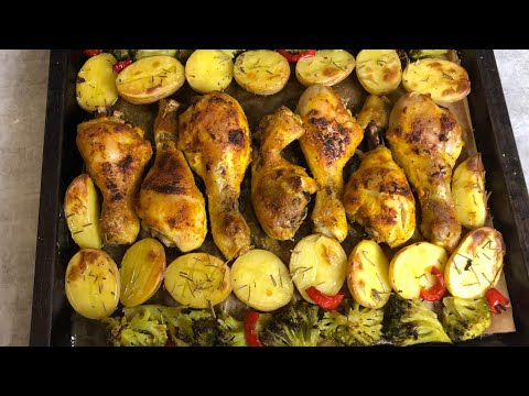 Mai mangiate cosce di pollo cosi deliziose, croccanti fuori e morbide dentro. Ricetta facile. ????
