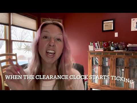 When Does the Clearance Clock Start Ticking?