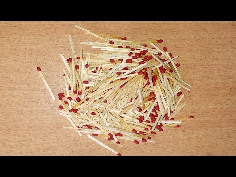 Matchstick And Color Paper Craft Idea – Millwood Ridge Photography