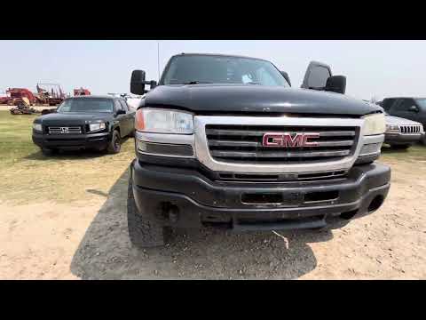 Lot 145 2005 GMC 2500 HD Crew Cab Truck