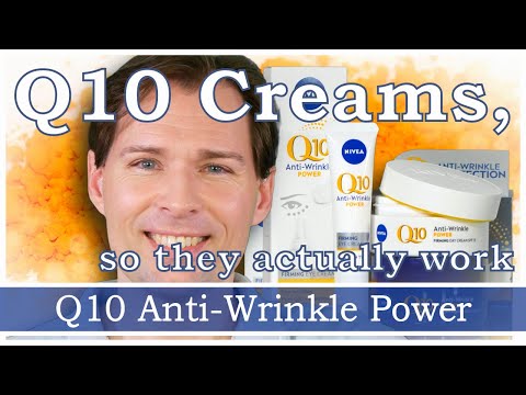 Q10 Creams, do they work? | Coenzyme Q10 | Ubiquinone | Creatine | Nivea Anti-Wrinkle Power