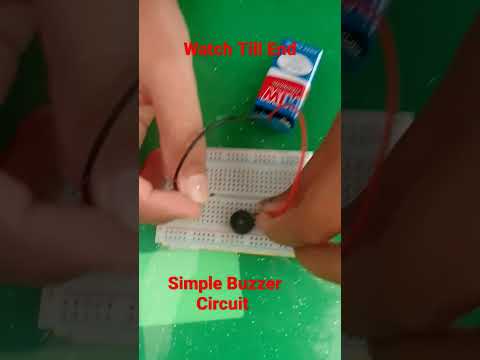 Simple Buzzer Circuit
