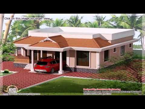 Kerala Style 3 Bedroom House Plans Single Floor (see description)