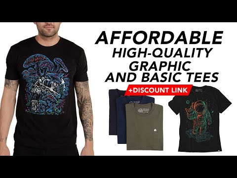 Affordable, high-quality graphic tees by Into The AM to add to your men's t-shirt collection