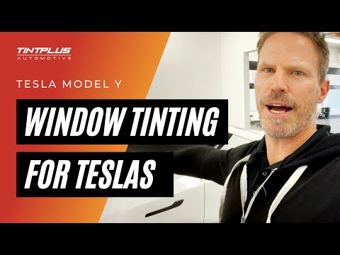 Automotive Window Tinting for NEW Tesla Model Y