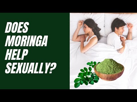 Does Moringa Help Sexually in Men and Women? Testosterone Booster? #moringabenefits