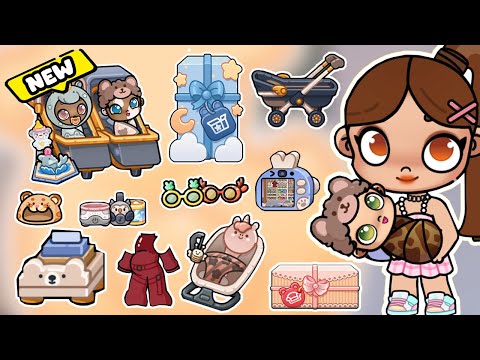 NEW BABY ITEMS π€ I DECORATED THE CLOSET IN AVATAR WORLD GAME | New Update
