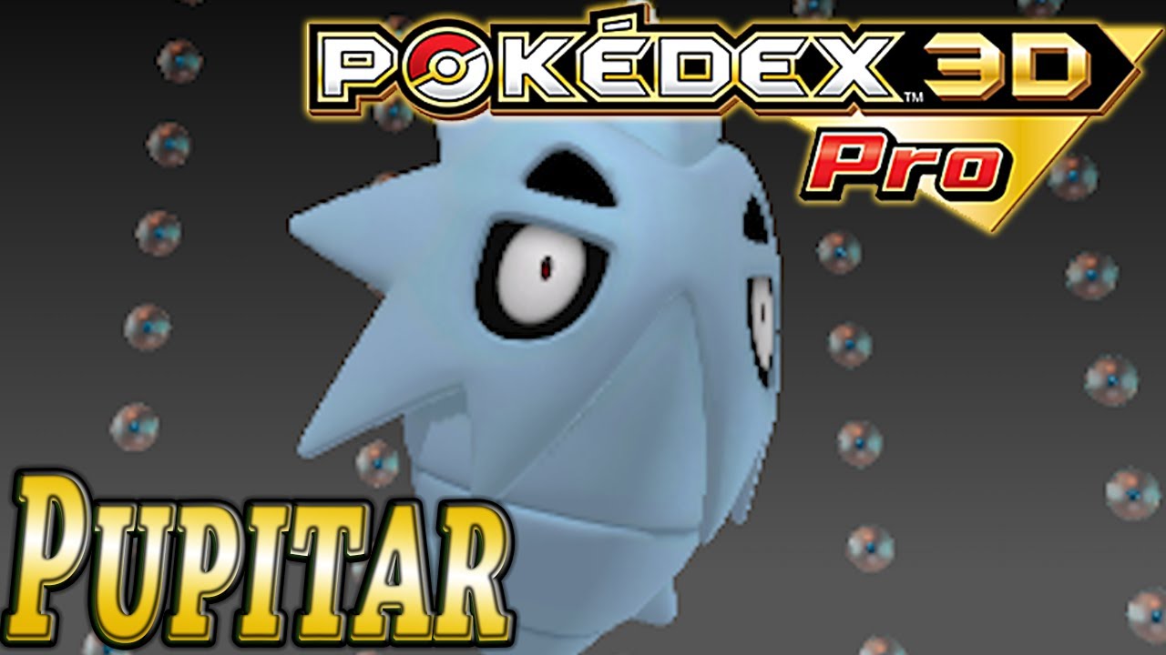Pokemon #247: Pupitar (Pokedex 3D Pro)