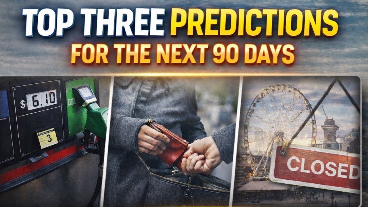 Top 3 Psychic Predictions for the Next 90 Days 🔮 Gas Crisis, Crime Surges & Travel Collapse?
